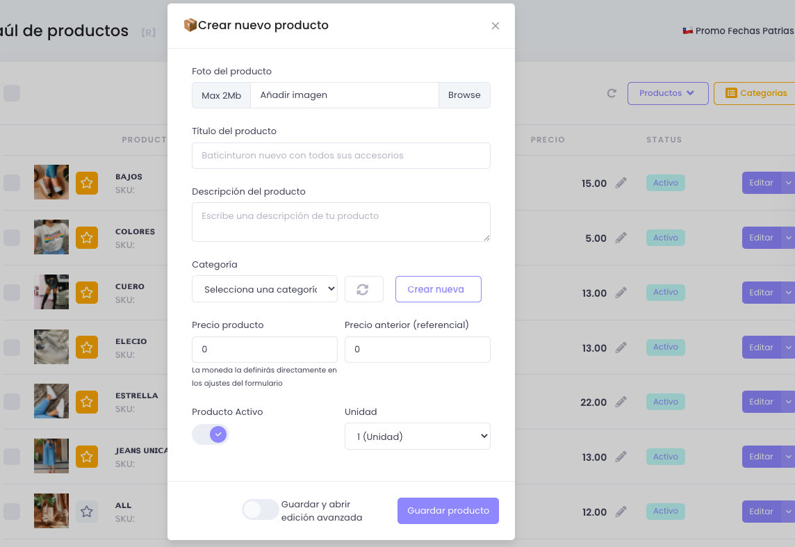 Como crear mi Tienda Online con Whataform | Whataform