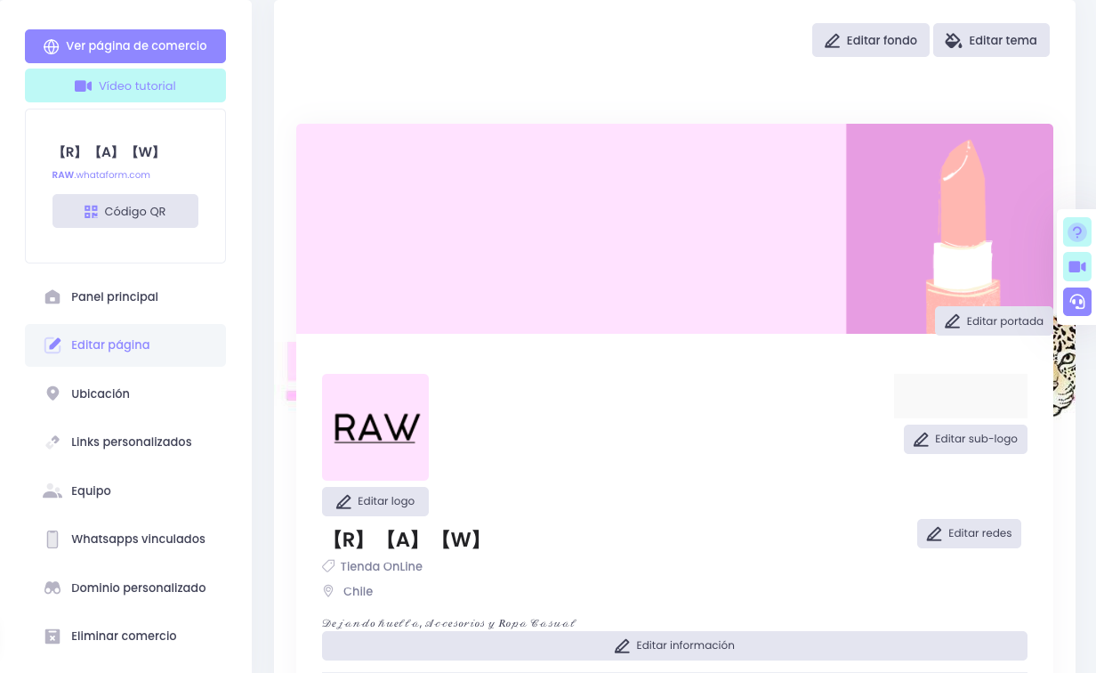 Como crear mi Tienda Online con Whataform💜 🚀 | Whataform