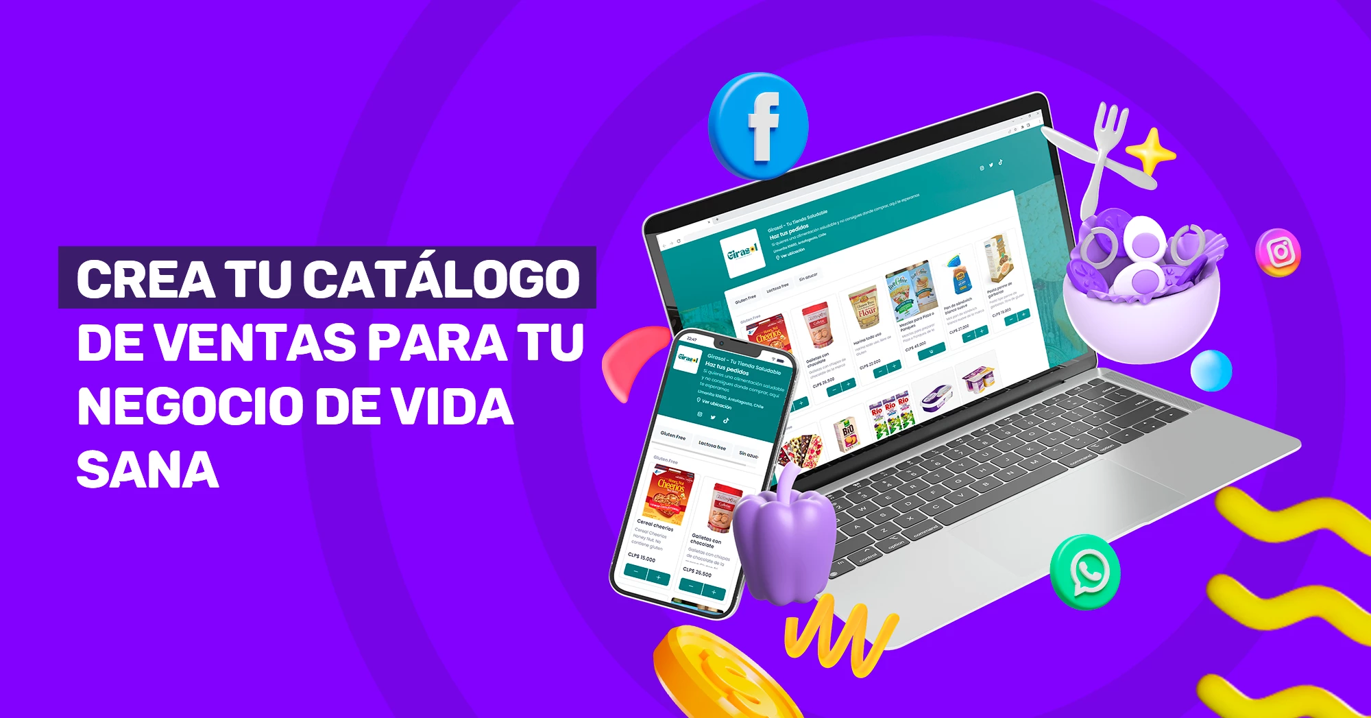 Whataform para Vida sana